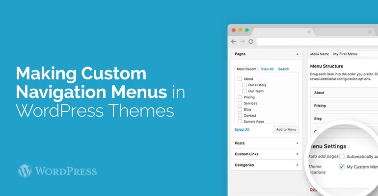 Menus - How to Customize Menus in WordPress WPMotif Easily